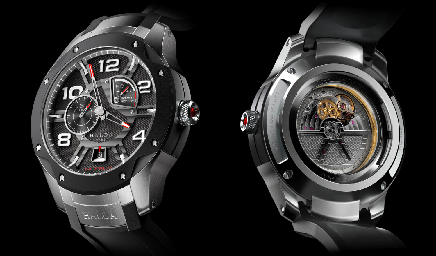 Halda Race Pilot – With an Engine by Zenith - Halda Watches