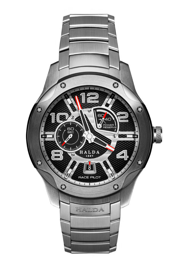RACE PILOT | SILVER GENEVA - Halda Watches